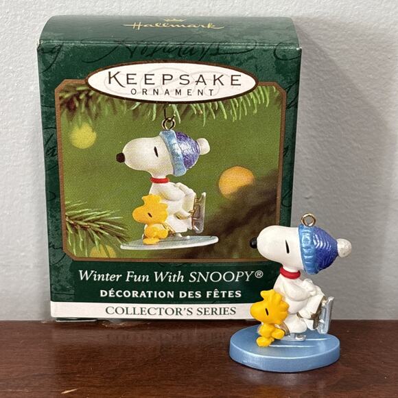 Hallmark | Holiday | Vintage Hallmark Keepsake Ornament Winter Fun With ...
